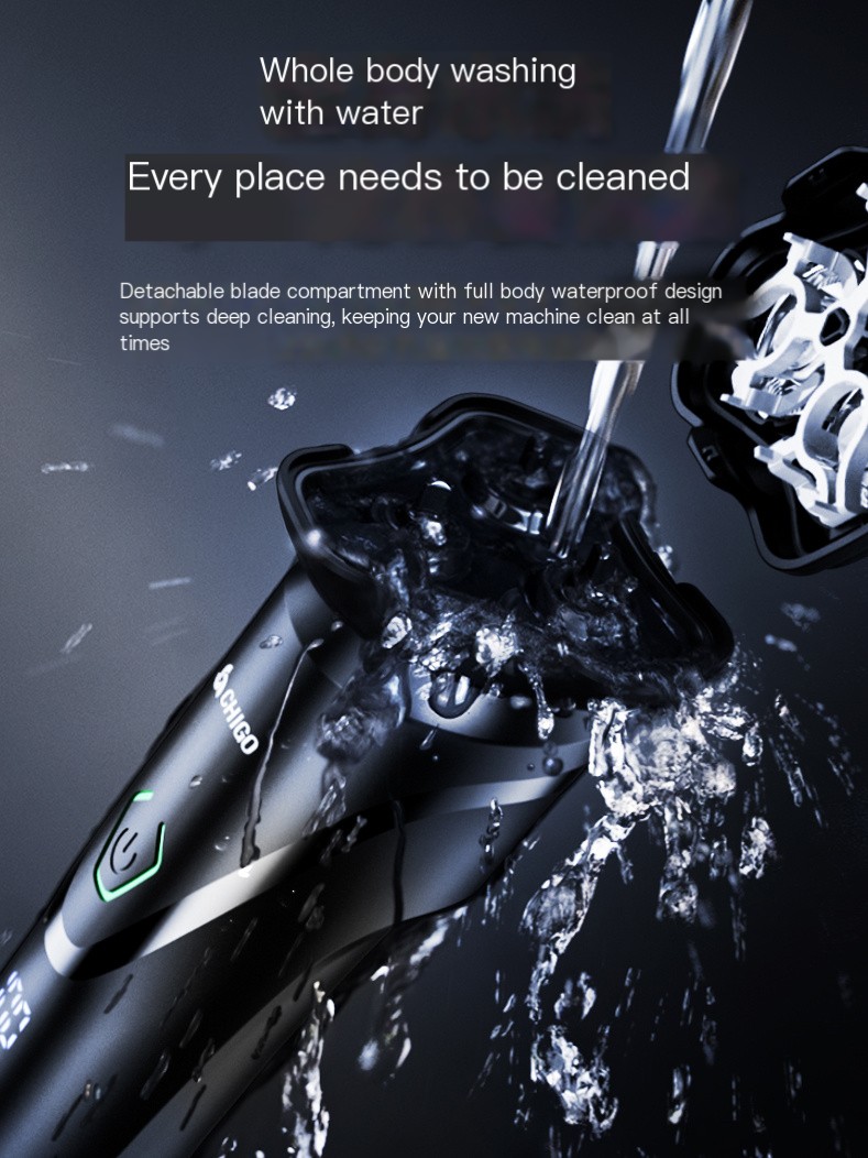 Zhigao Electric Razor Full body Water Wash Official Authentic - DaDaGoods